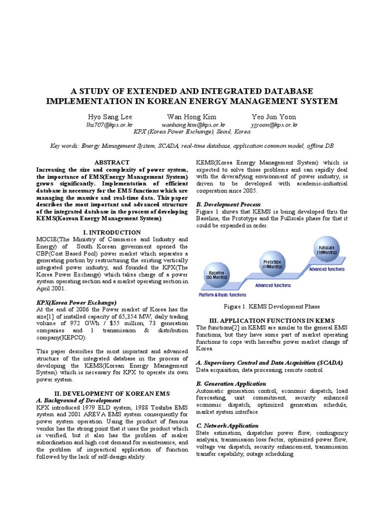 DB Implementation in SCADA | PDF | Scada | Databases