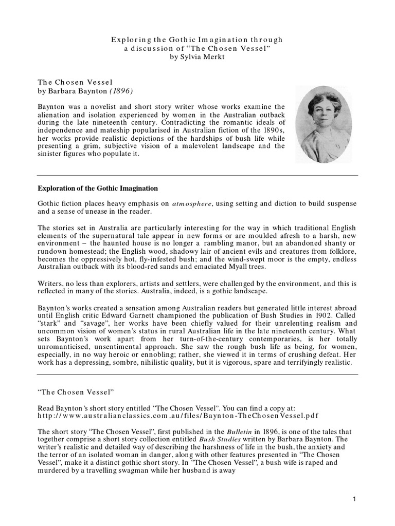 Chosen Vessel | PDF | Gothic Fiction | Horror Fiction