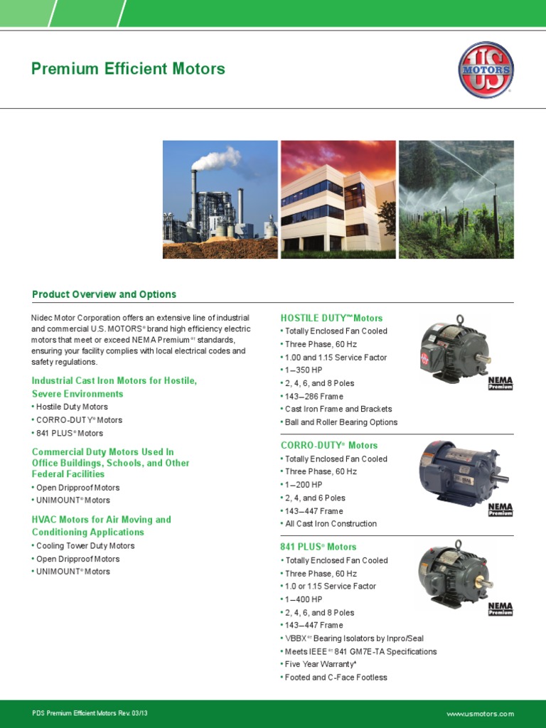 Pds Premium Efficient | PDF | Energy And Resource | Manufacturing And ...