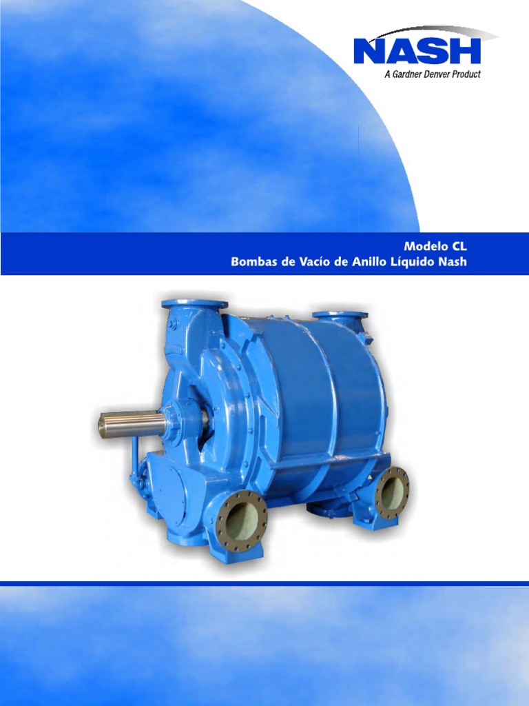 Bombas de Vacio NASH | PDF