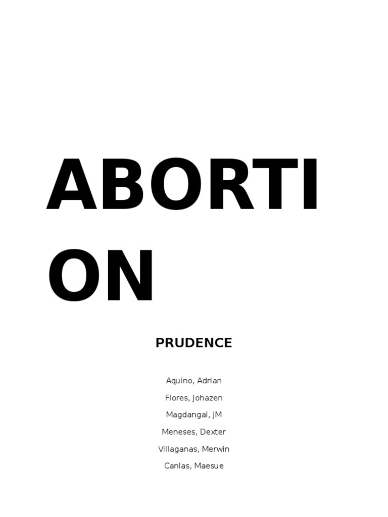 Abortion Case Study | PDF | Miscarriage | Midwife