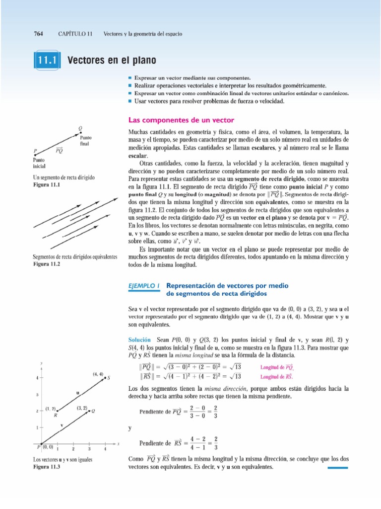 Clase 1 Vectores | PDF