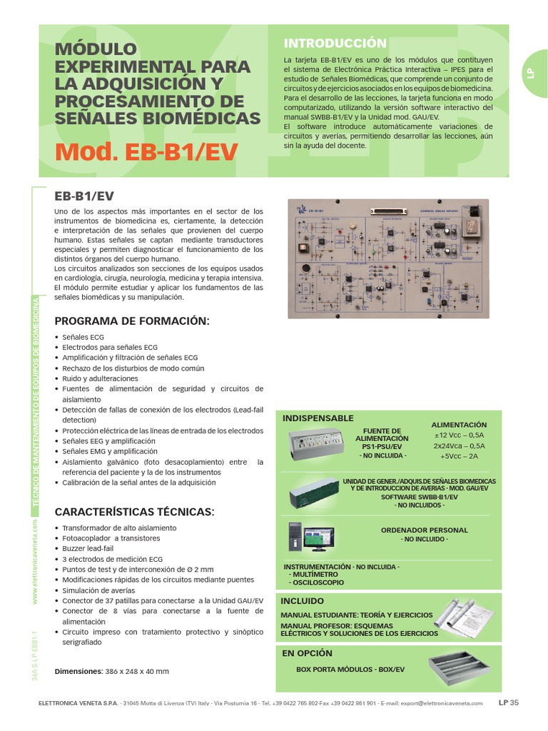 Ebb1 34B S LP 1 | PDF | Electrocardiografia | Medicina