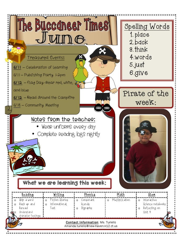 Newsletter June | PDF | Language Arts & Discipline