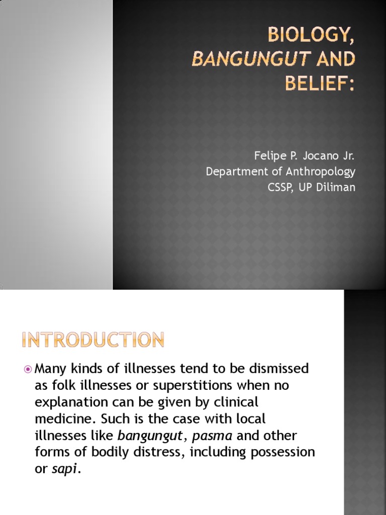Biology of Bangungot | PDF | Mental Health | Health Sciences