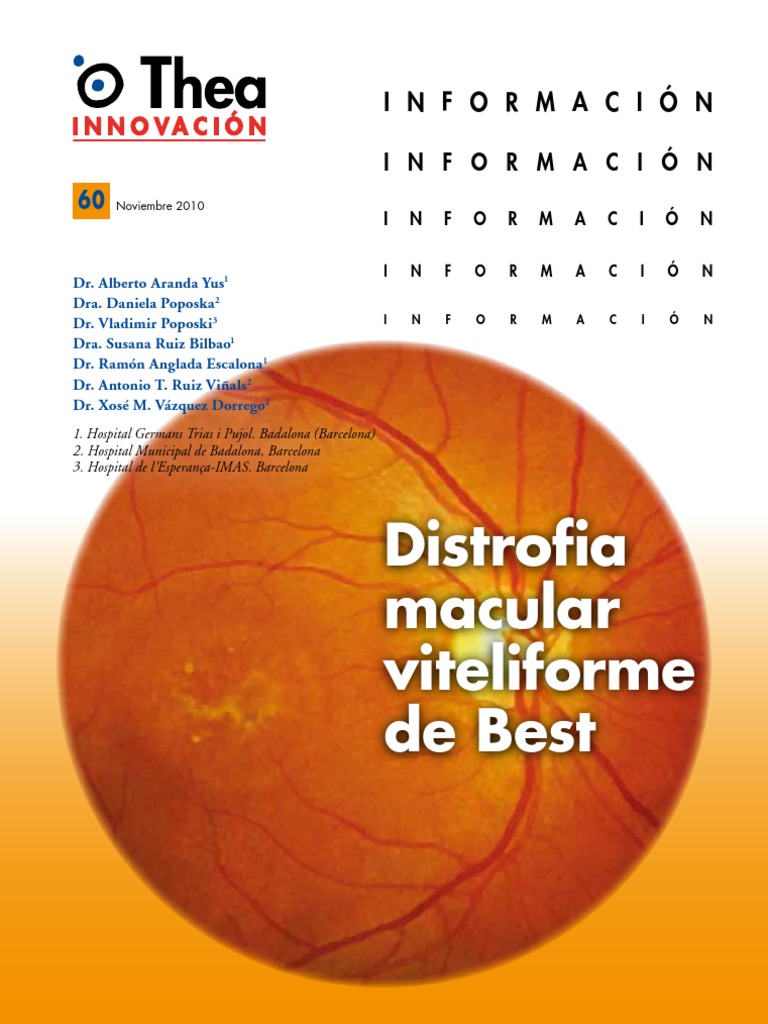 Distrofia Macular | PDF | Medicina CLINICA | Biología