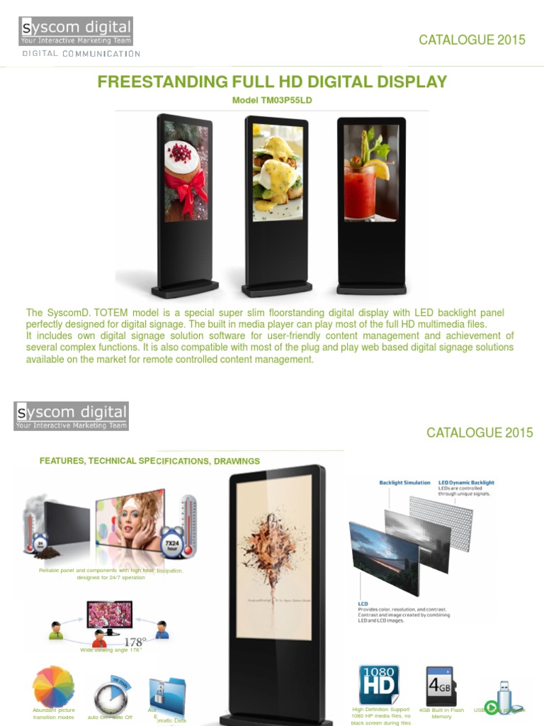 Syscom Digital TOTEM PDF | PDF | Personal Computers | World Wide Web