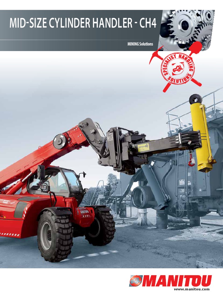 Manitou - Cylinder Handler - CH 4 - CH 10 (EN) | Manufactured Goods ...