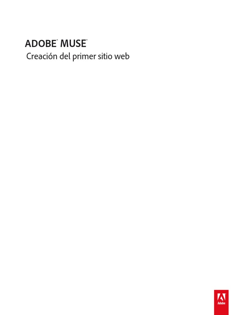 Adobe Muse Manual de Referencia | PDF | Point and Click | Hipervínculo