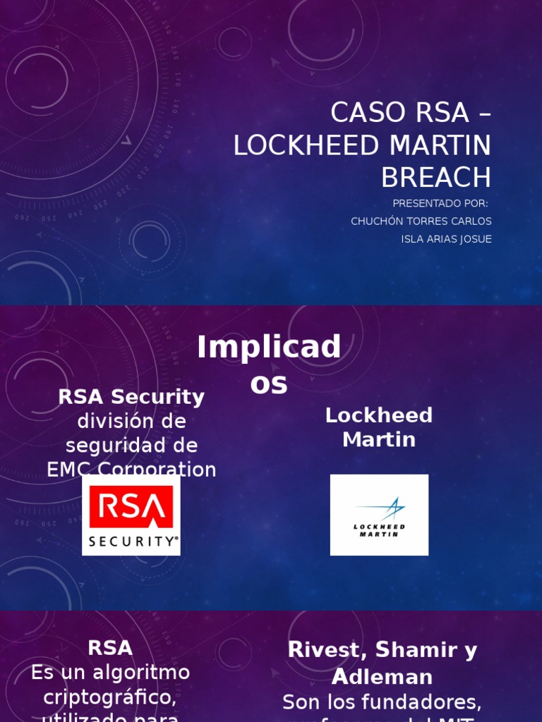 Caso Rsa - Lockheed Martin Bre | PDF | Correo electrónico | Microsoft Excel
