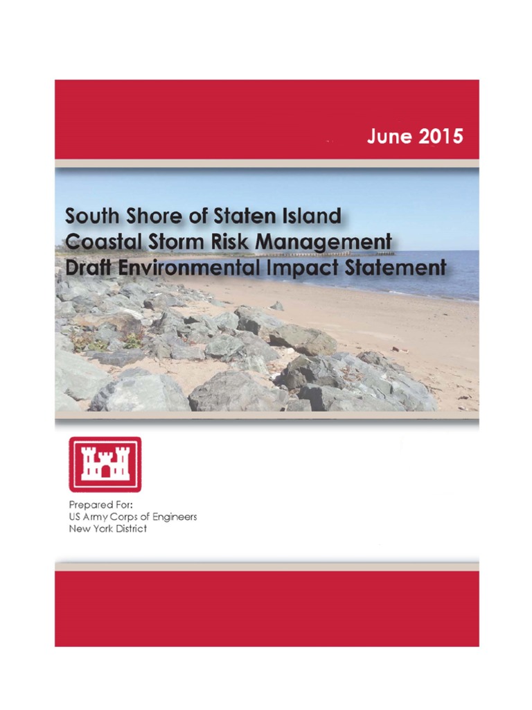 South Shore of Staten Island Coastal Storm Risk Management Feasibility ...