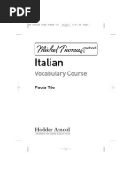Italian Grammar Notes Level1 A1.1 | PDF | Foreign Language Studies | Art