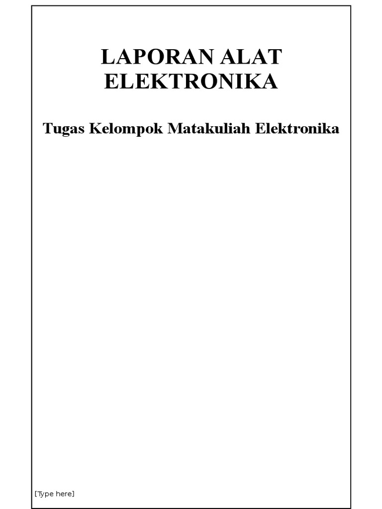 Cara Kerja dan Fungsi Rectifier | PDF