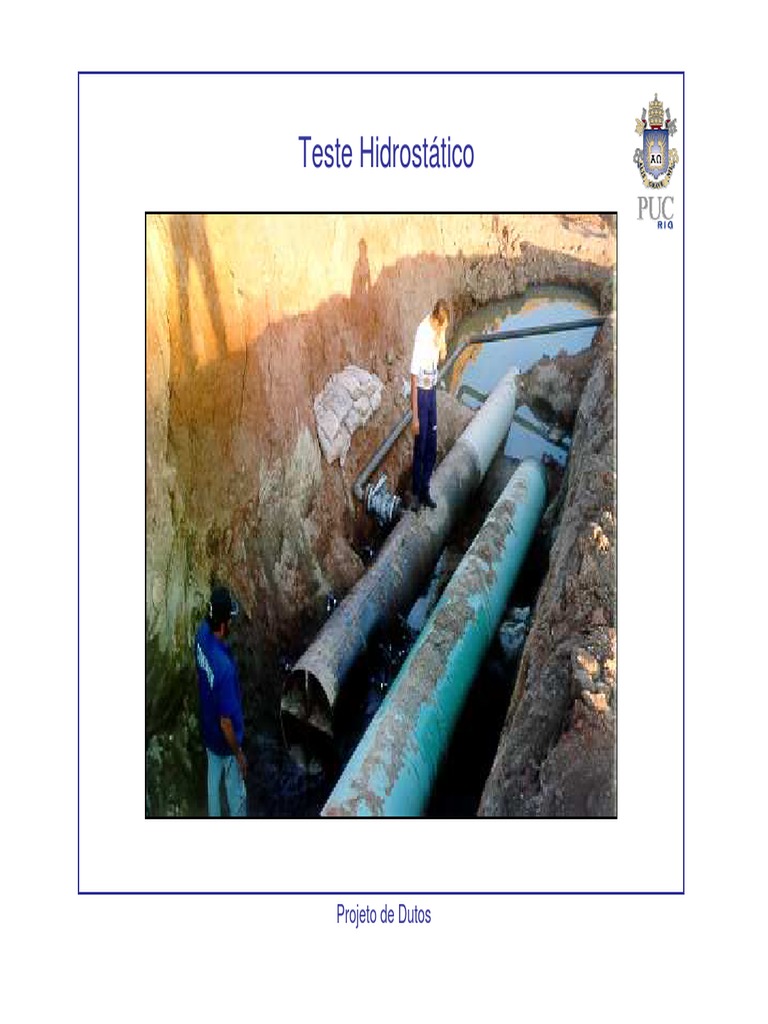 RDias Teste Hidrostatico | PDF