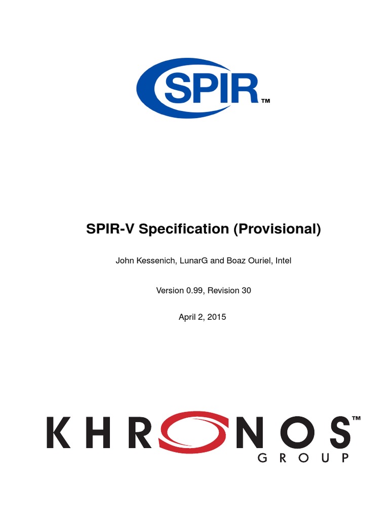 SPIRV | Download Free PDF | Instruction Set | Control Flow