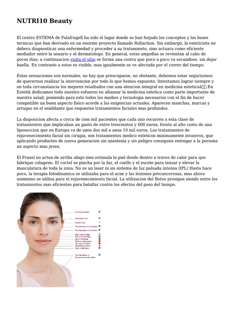 NUTRI10 Beauty | PDF | Cirugía | Medicina