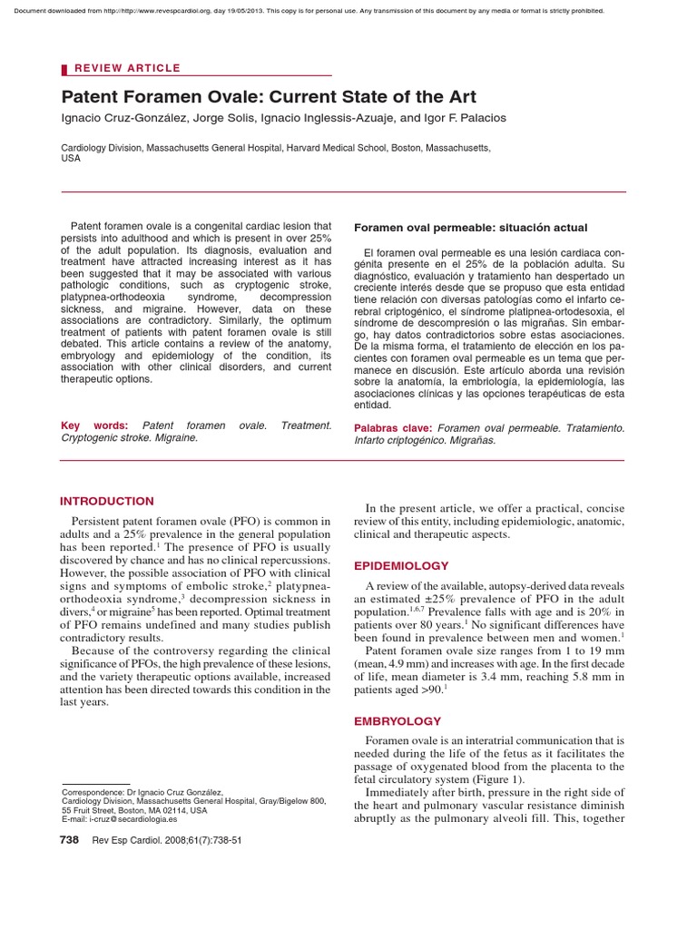 Fop 1 | PDF | Cardiovascular System | Medical Specialties