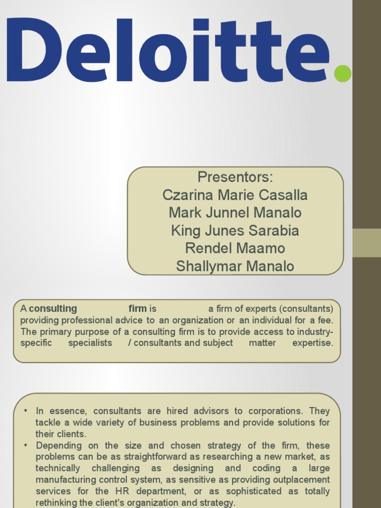 DELOITTE report WITH ORG. STRATEGY.pptx | Board Of Directors | Internal ...