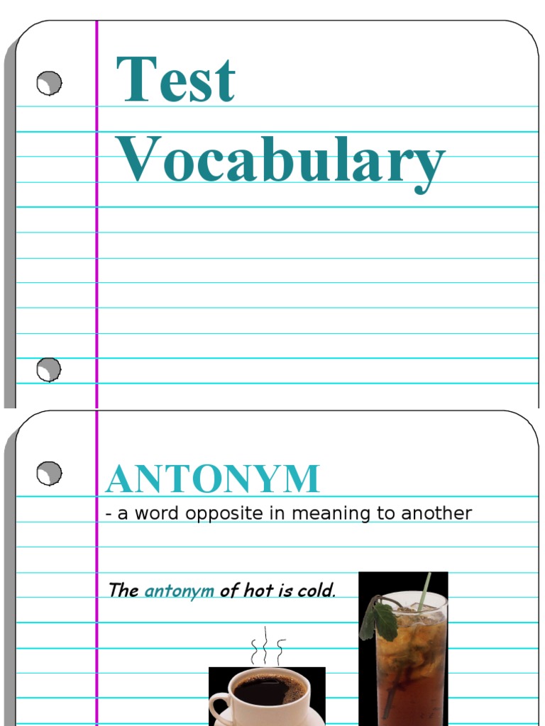 4th Grade Vocabulary Power Point | PDF | Angle | Volume