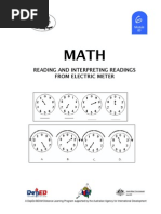 Reading and Interpreting Readings From Water Meter | PDF | Litre ...