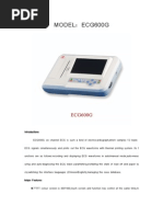 Contec Ms400 User Manual Eng | PDF | Electrocardiography | Artificial Cardiac Pacemaker