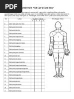 Kuesioner Nordic Body Map | PDF