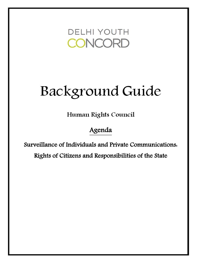 BG Human Rights Council | PDF | Surveillance | Telephone Tapping