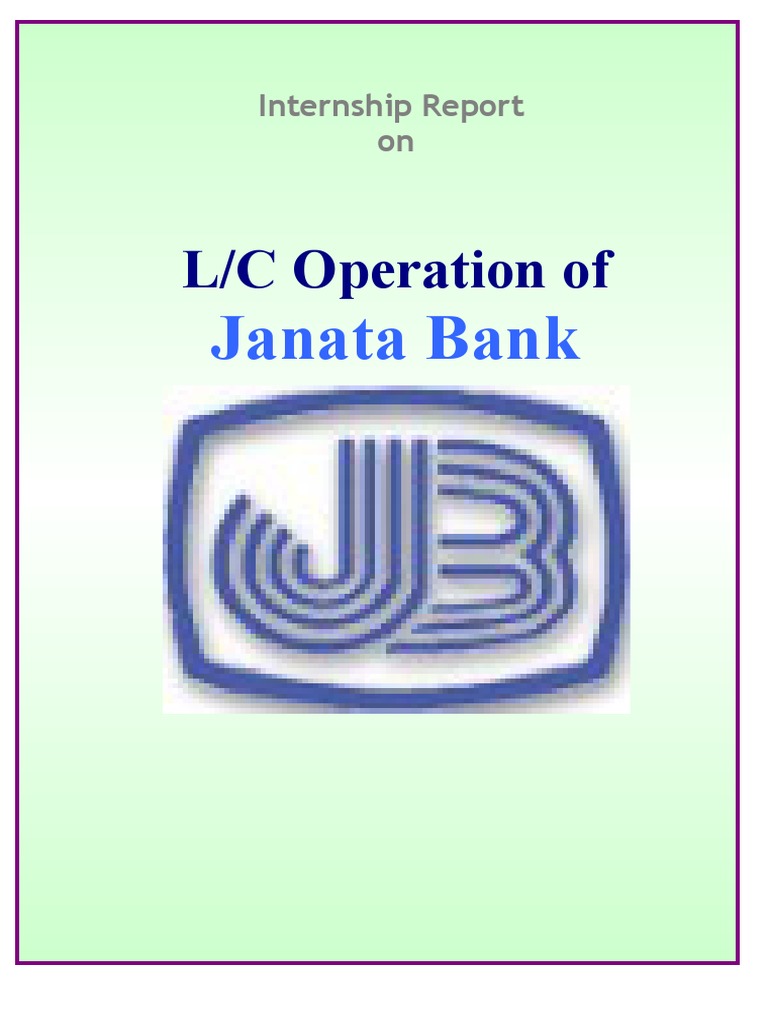 Janata Bank LC Operation | PDF | Letter Of Credit | Credit (Finance)