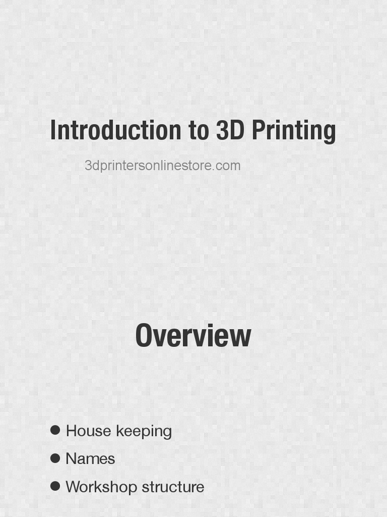 3d Printer Basics | PDF
