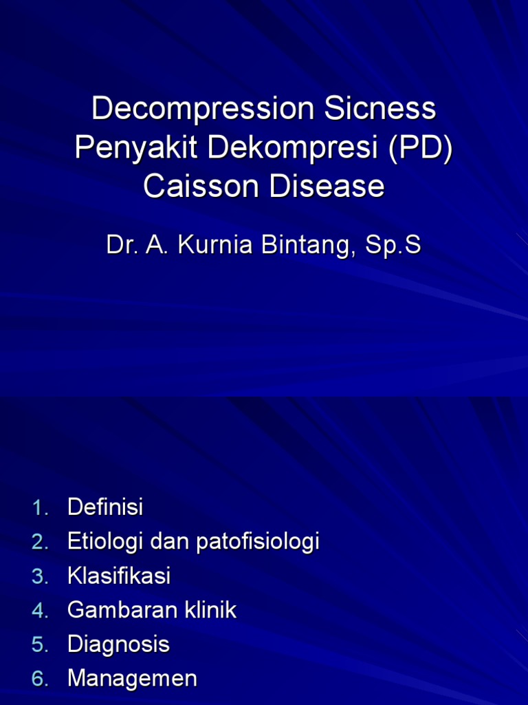 Caisson Disease | PDF