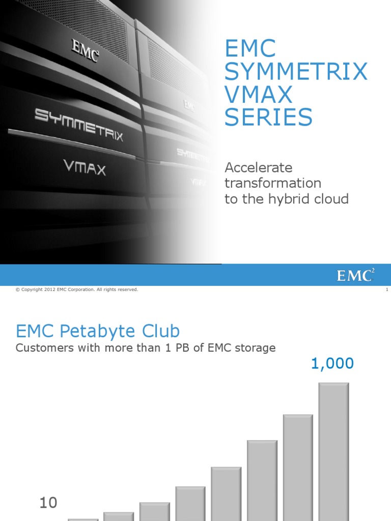 Emc Symmetrix Vmax Series | PDF | Computer Data Storage | Digital Technology