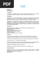 Zamen 30 mg: Usos y Dosis | PDF | Medicamentos con receta | Tableta ...