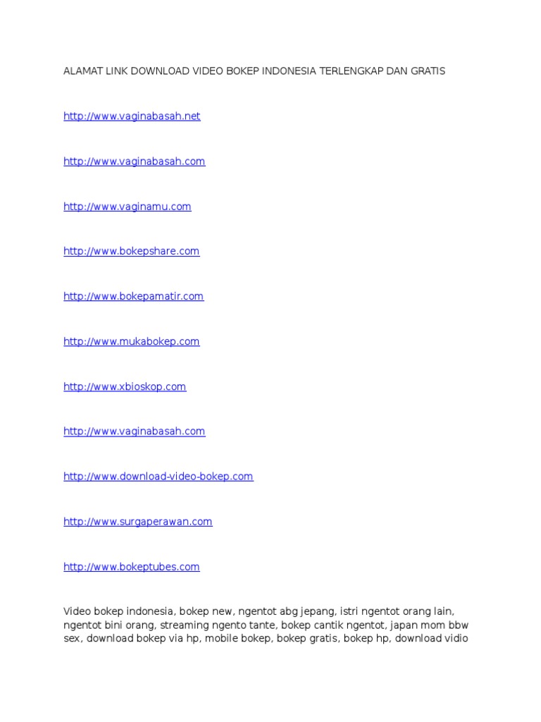 Link Download Video Bokep Gratis | PDF