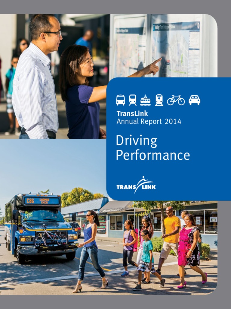 Translink 2014 Annual Report | PDF | Public Transport | Vancouver