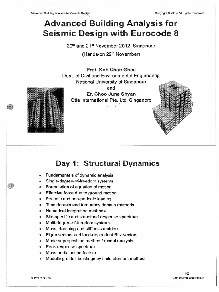 Seismic Design With Eurocode 8 | PDF | Risk Management | Infrastructure
