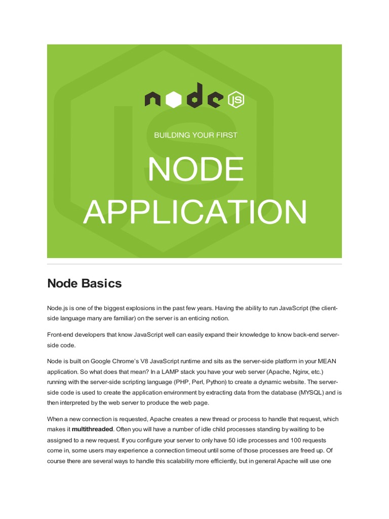 First Node App | Download Free PDF | Cyberspace | Computer Programming