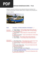 Rutin Pemeriksaan Kenderaan | PDF