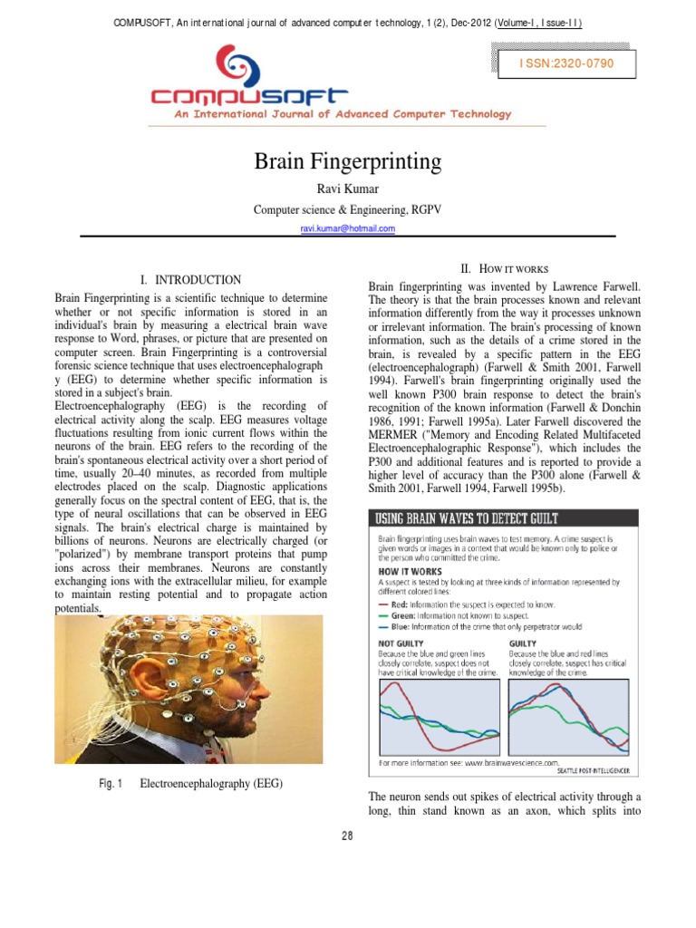 Compusoft, 2 (1), 28 30 | PDF | Electroencephalography | Neuron