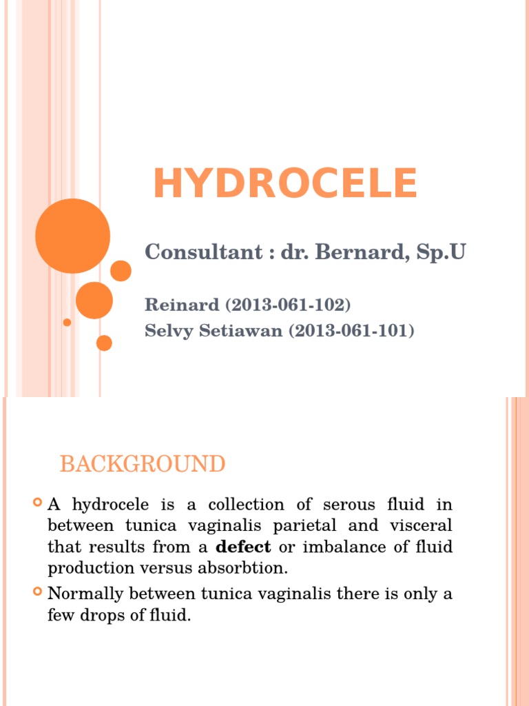 Hydrocele | Medicine | Medical Specialties
