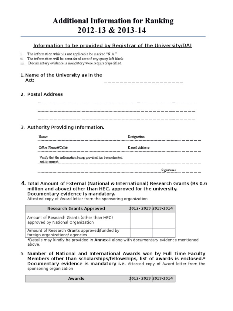 Hec Ranking Criteria | Download Free PDF | Academic Publishing | Patent