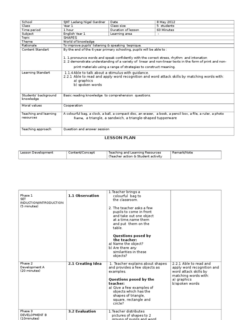 Shapes: 1.1.4able To Talk About A Stimulus With Guidance | Download ...