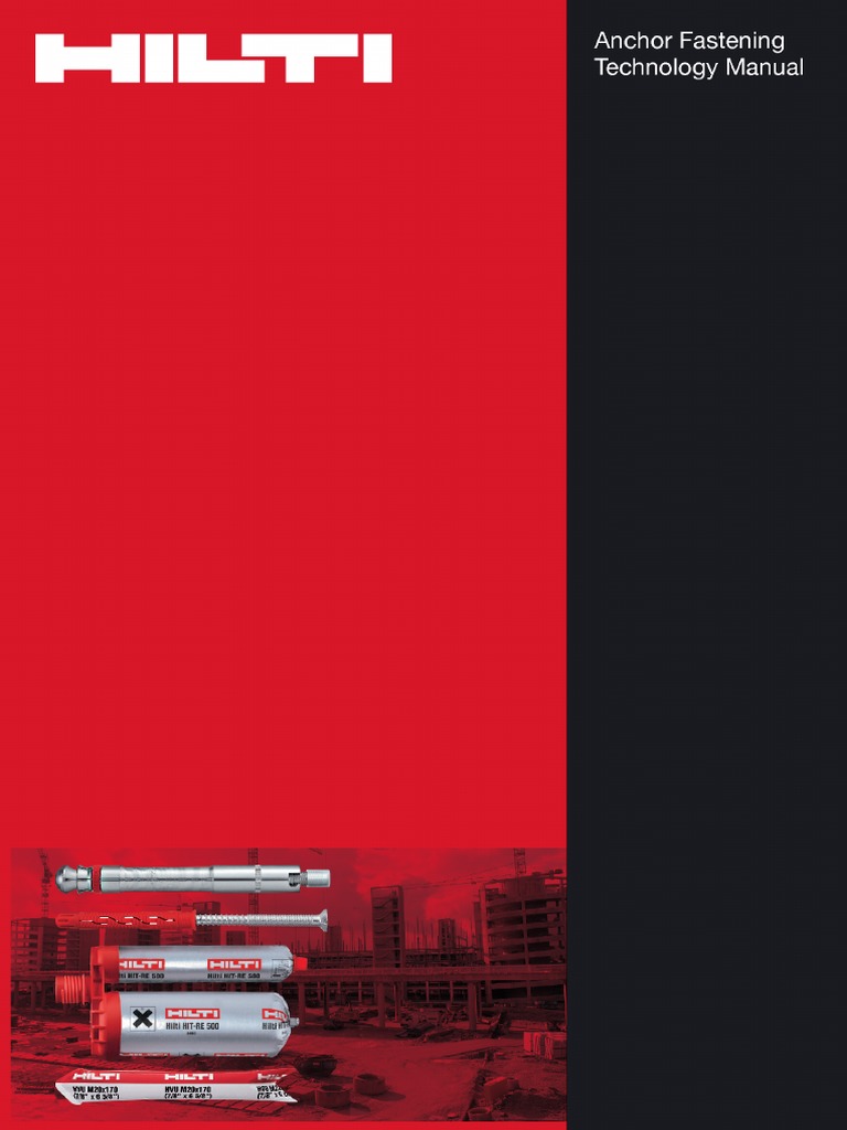 Hilti Bolts Manual | PDF