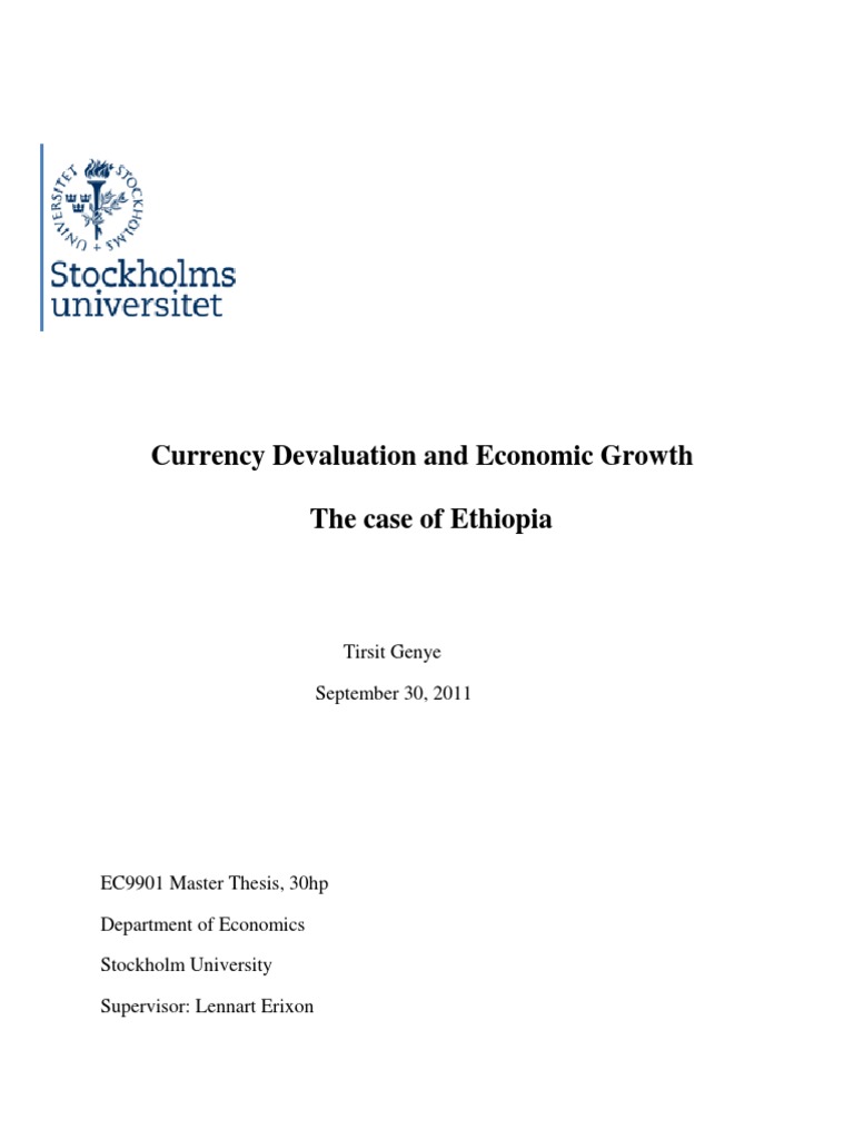 Devaluation of Currency and Its Impact | PDF | Devaluation | Economic ...