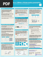 A2 Poster Presentation Template | PDF | Page Layout | Typefaces
