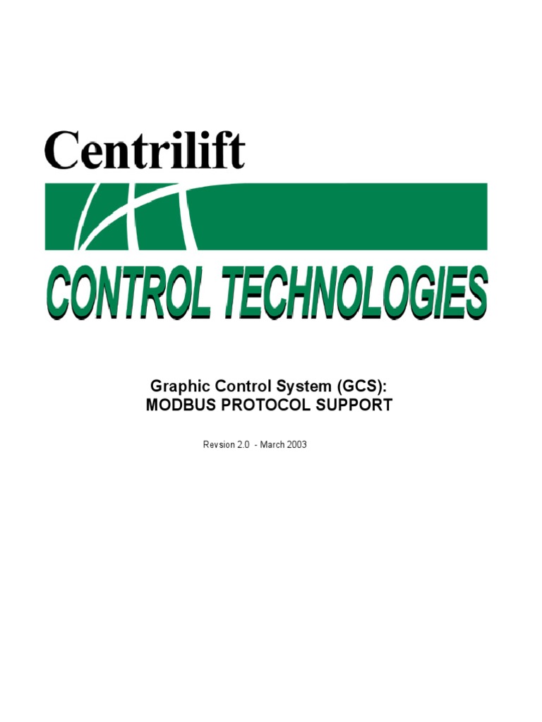 Modbus Protocol in GCS Guide | PDF | Programmable Logic Controller | Electrical Engineering