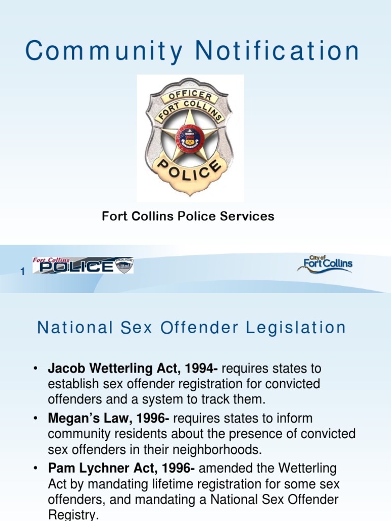 Community Sex Offender Awareness | PDF | Sex Offender | Sex Offender ...