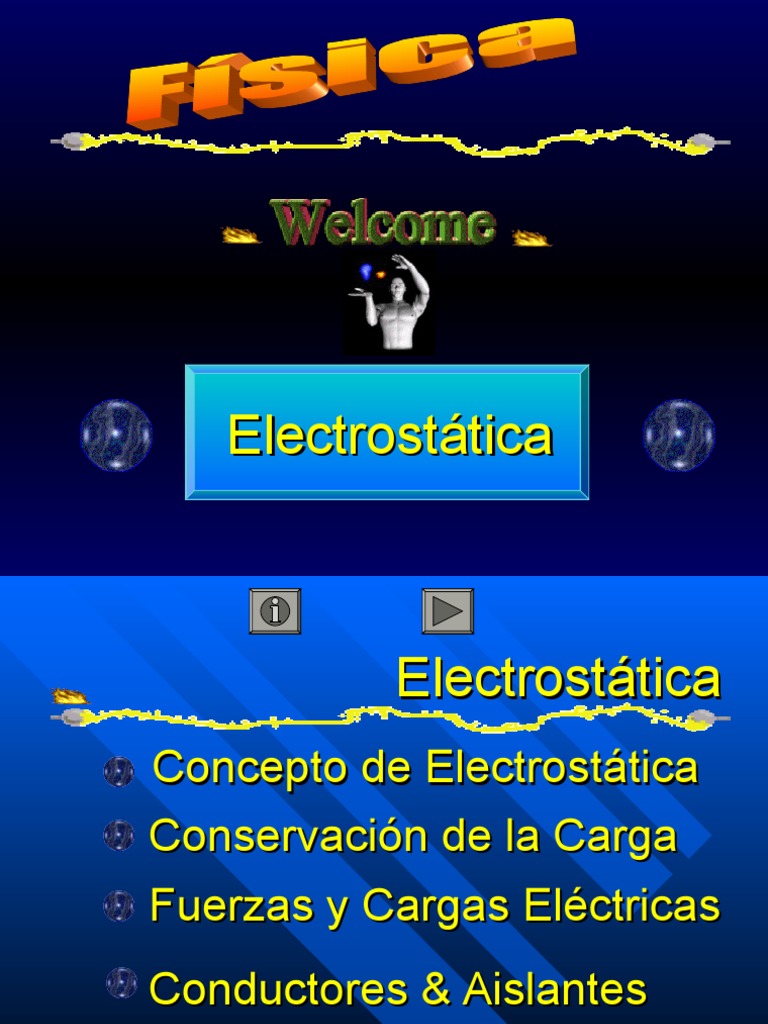 Electrostatica PPT Pps | PDF | Electrostática | Electricidad