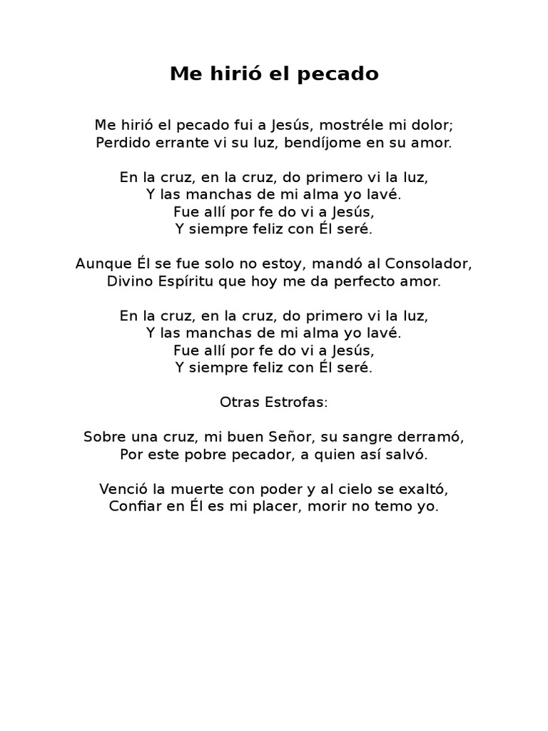 Me Hirió El Pecado Pdf