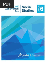 Grade 6 Social Studies PAT Practice Exam | PDF | Iroquois | Canada