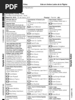 Bexar County Sample Ballot For Nov. 4, 2025 Election | PDF | Estado de ...